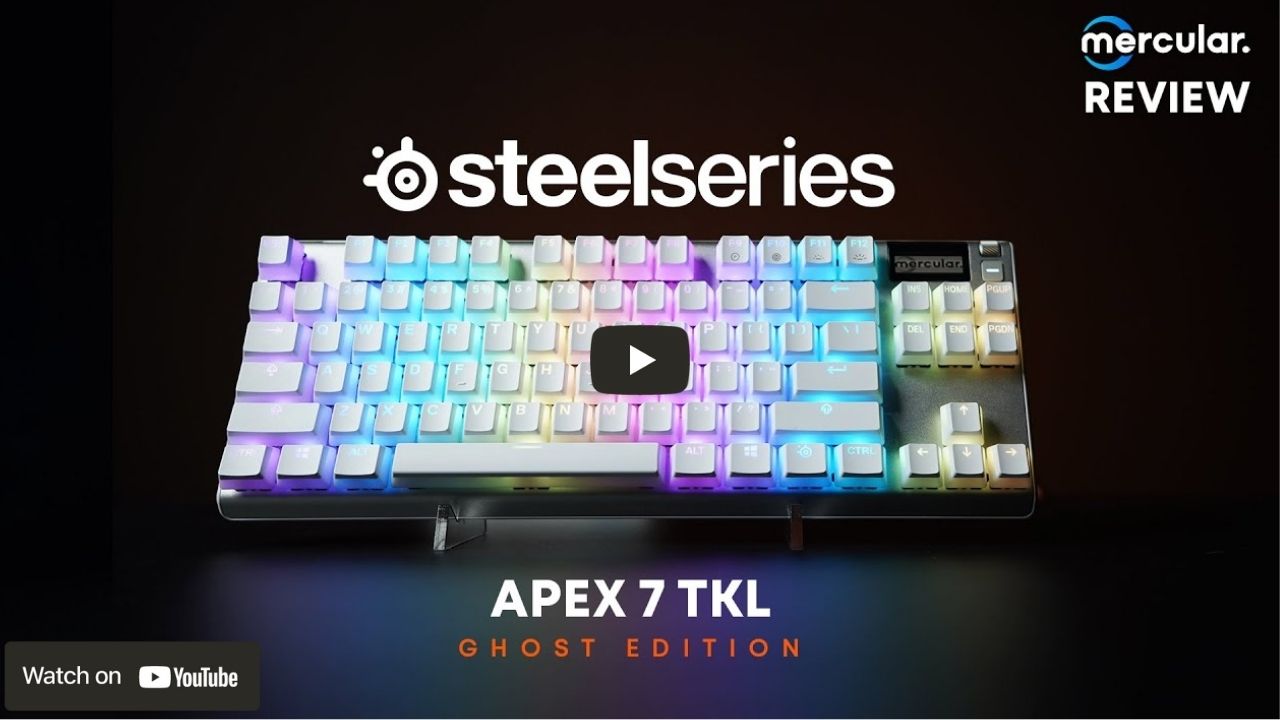 คีย์บอร์ด Steelseries Apex 7 TKL Ghost Mechanical Gaming Keyboard (EN)